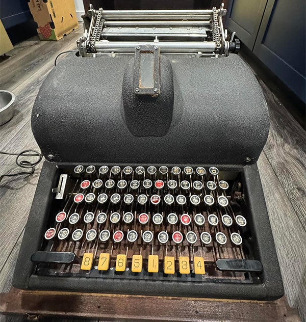 Lost in Translation, Found in the Basement: Prototype Chinese Typewriter Unearthed - Antique Trader