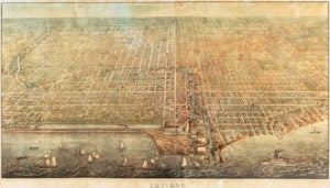 Pre-fire Chicago map auctions for nearly $200K - Antique Trader