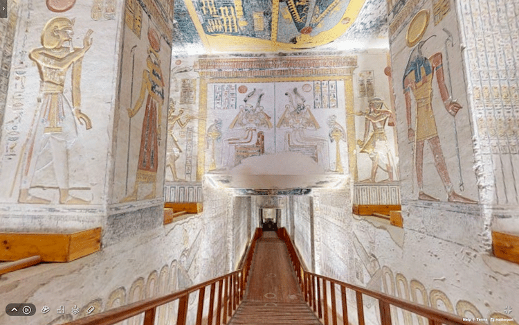 Virtually Tour an Ancient Egyptian Tomb - Antique Trader