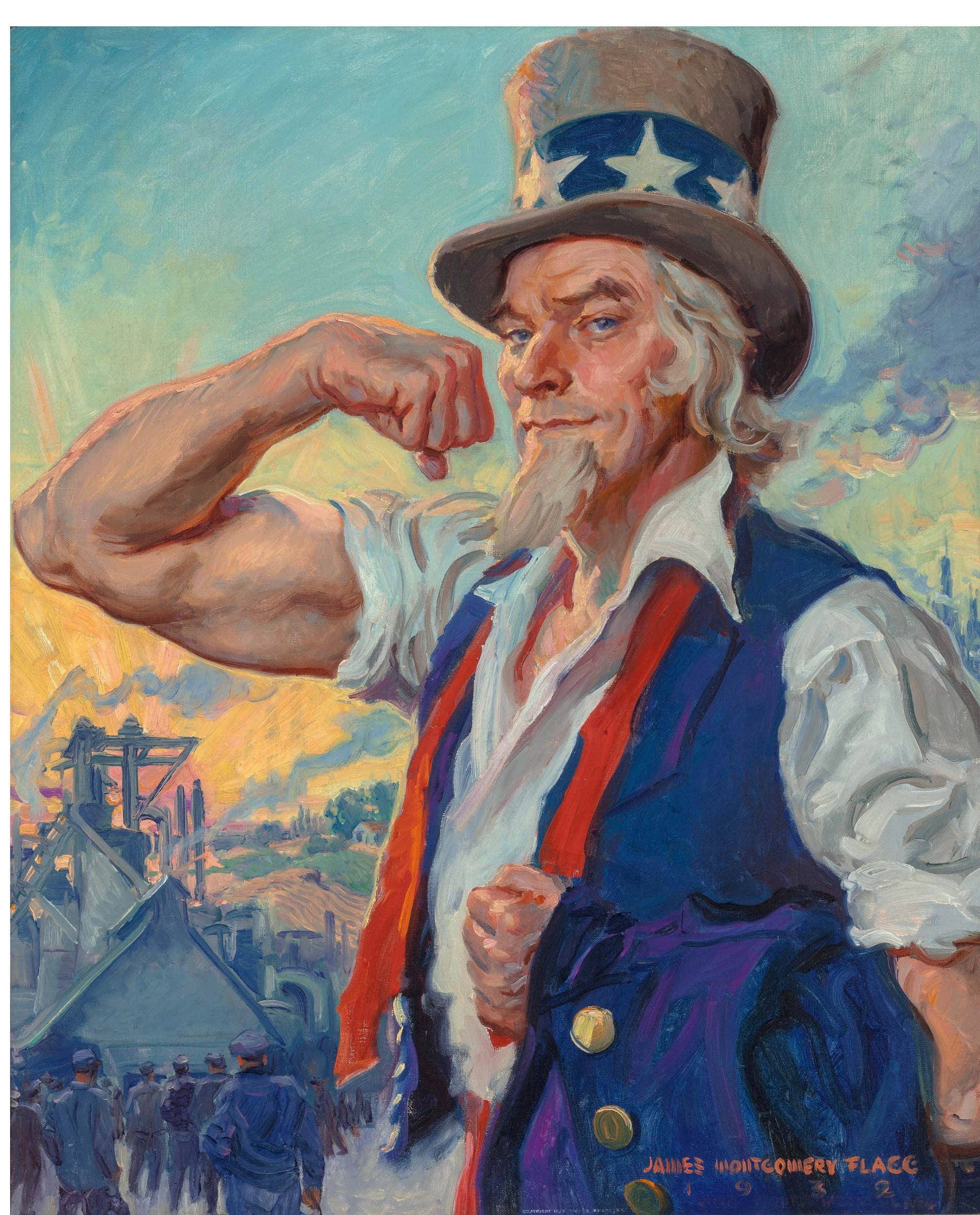 Uncle Sam Illustrator James Montgomery Flagg - Antique Trader