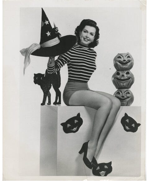 Say cheese(cake): Vintage Halloween Pinups are a Seasonal Scream