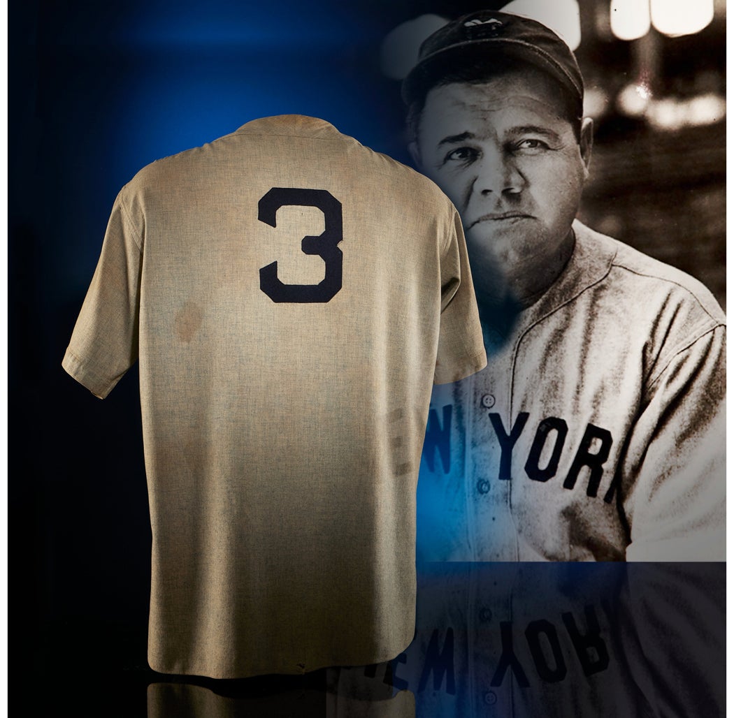 Babe Ruth ‘Called Shot’ Jersey Sells for $24.1 Million, Shattering Record