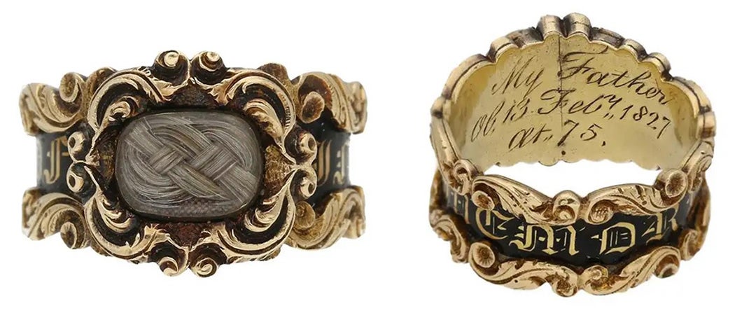 Mourning Rings: Sentimental Tokens of Love and Loss - Antique Trader